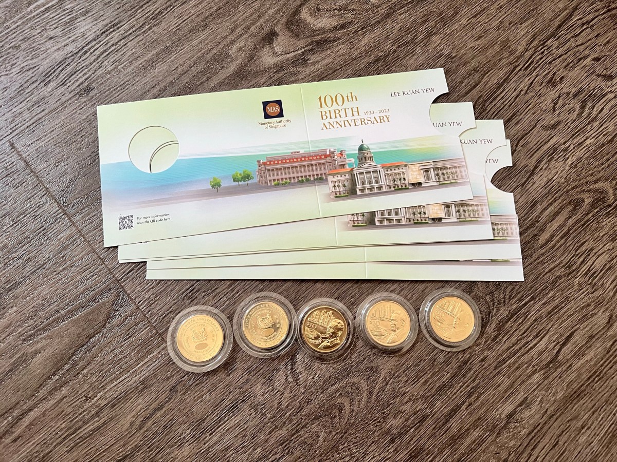 Collecting my Lee Kuan Yew 100 Commemorative Coin – Life is Sinple